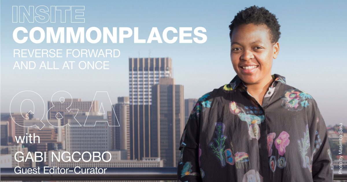 INSITE - Gabi Ngcobo Q & A